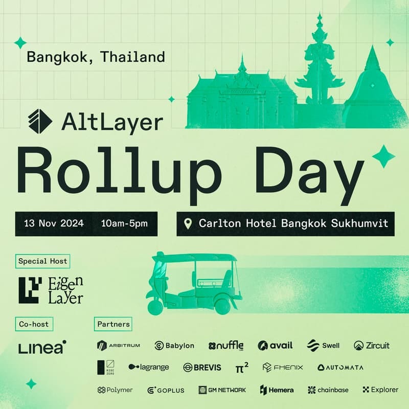 AltLayer Rollup Day at Devcon 2024 in Bangkok | by vizimnokh | Medium
