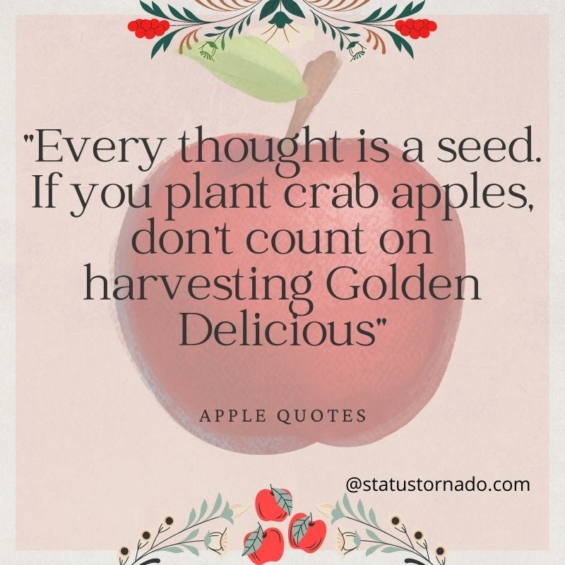 10 Best Apple Quotes. Apples are a Type of Medicine for Some… | by ...