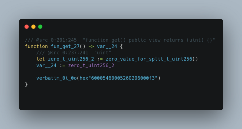 How to use Yul Verbatim with Solidity | by David Kulman | Coinmonks | Medium