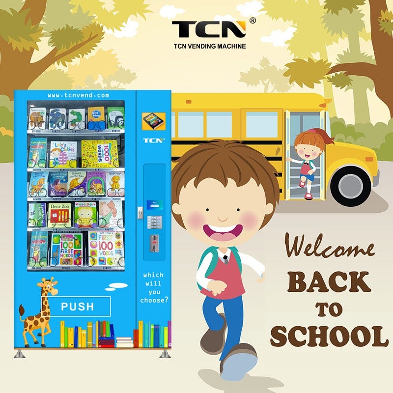 Empower Education: TCN Book Vending Machines Redefine Reading Culture ...