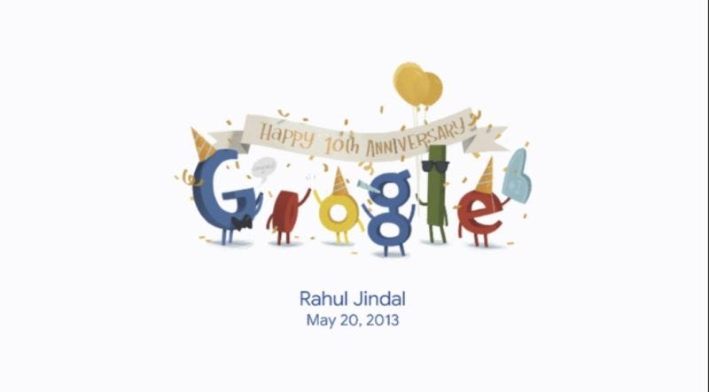10 years at Google. Lightning can strike twice | by Rahul Jindal | Medium