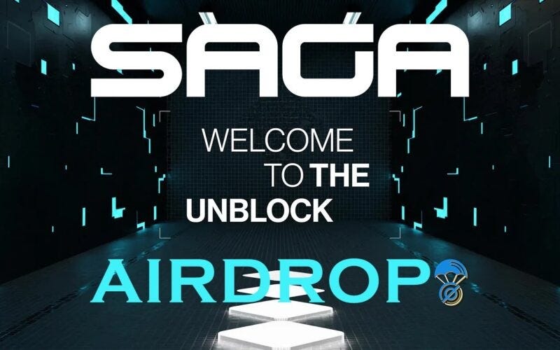 “Saga Airdrop: Accelerating Web3 Applications with SAGA Tokens” | by ...