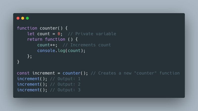 🚀 Closures in JavaScript Explained | by Developersanchit | The MindMesh ...