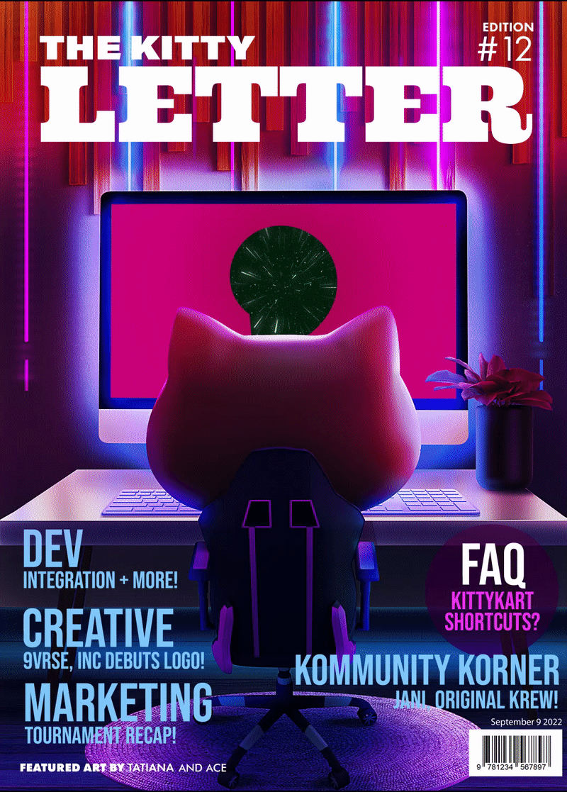 The Kitty Letter Welcome To The Twelfth Edition Of The By Kitty Inu Welcome To The 9vrse