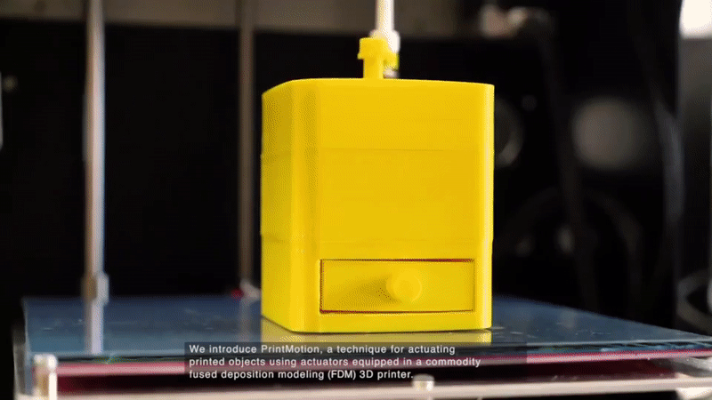 Actuating 3D-Printed Mechanisms Using the 3D Printer Itself | by ...