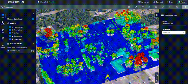 Convert DSM to point cloud using GDAL with Docker on Windows | by Kenta ...