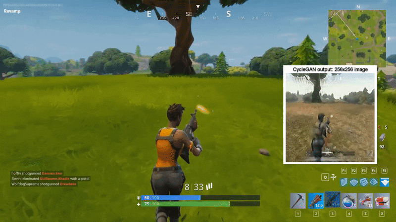 Turning Fortnite into PUBG with Deep Learning (CycleGAN) | by Chintan ...