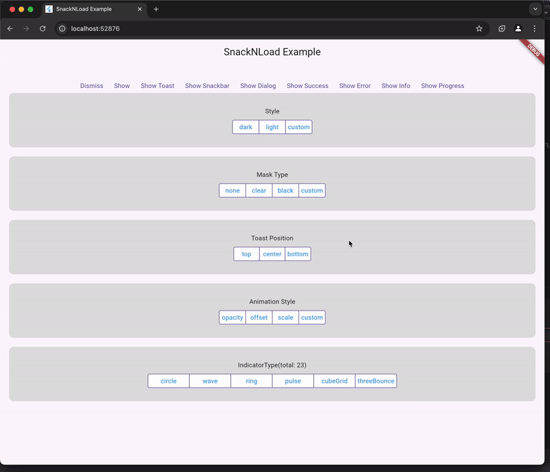 SnackNLoad: A Comprehensive Flutter Package for Loading Indicators and Positional Snackbars | by ...