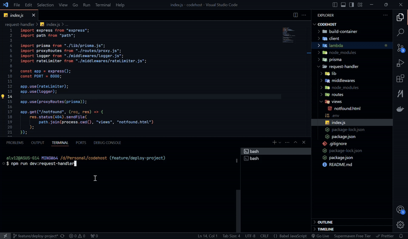 Day 18: CodeHost. Simple S3 proxy | by Alwin Sunil | Medium