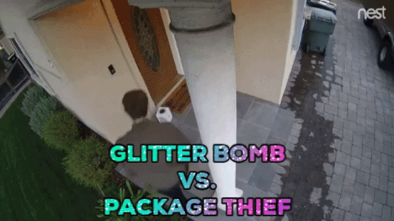 Porch Pirates Beware, Mark Rober’s Bait Package Glitter Bomb Will Ruin ...