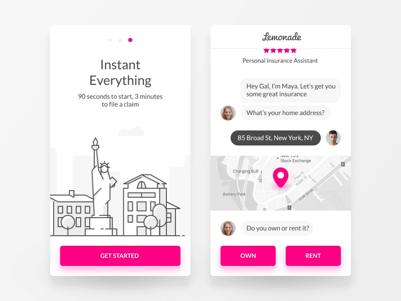 Amazing Chat Interface Inspiration | by Muzli | Muzli - Design Inspiration