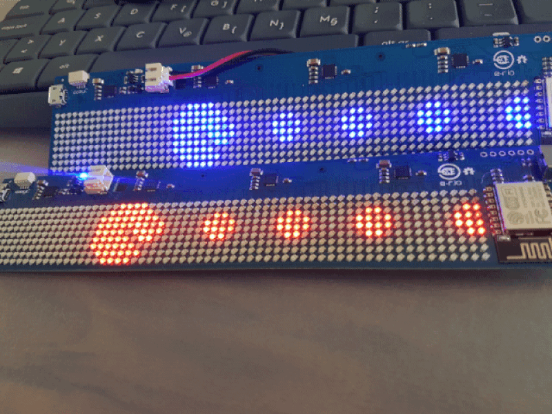 The Maker LED Display Makes Internet-Connected LED Matrices Easy | by ...