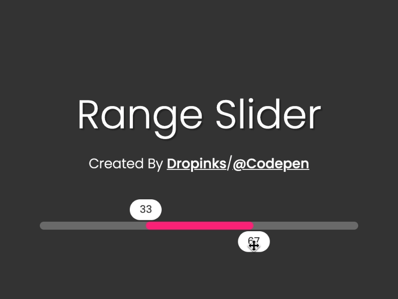 Range slider interaction using Jquery | by Dropinks | Medium