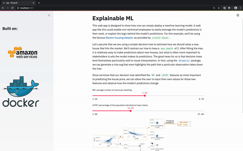 Deploying ML web apps with Streamlit, Docker and AWS | by Collin ...