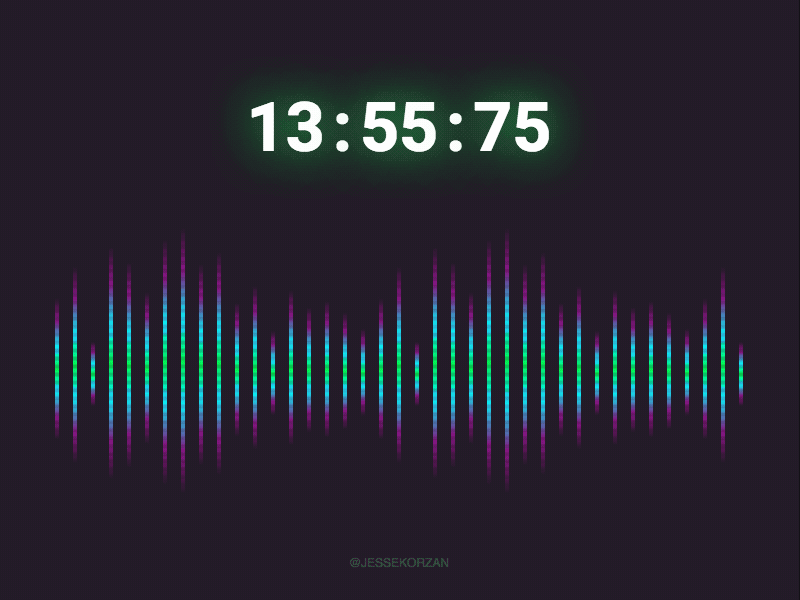 Voice UI Visualization with CSS. Stylish effects with CSS Grids &… | by Jesse Korzan ...