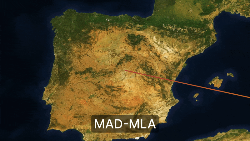 How to make animated flight map videos | by Dylan Babbs | Medium