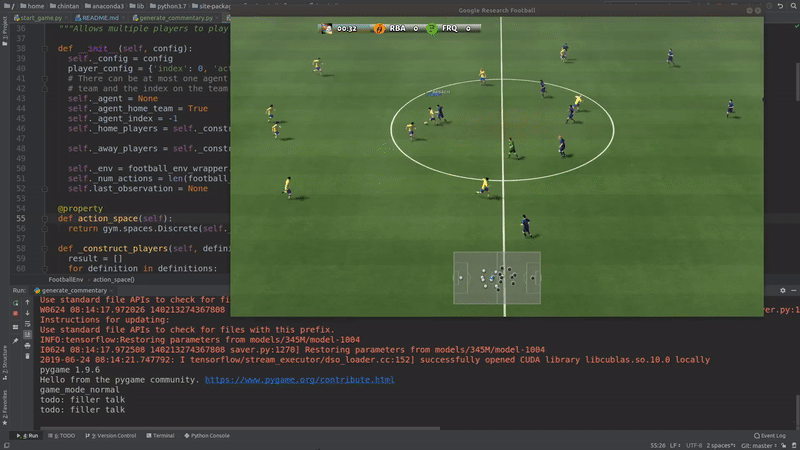 AI generating football video game commentary | by DG AI Team ...