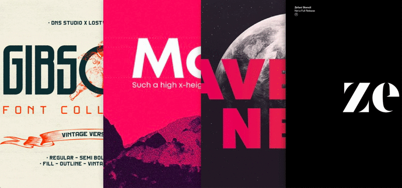 Top 10 Logo Fonts. Best fonts to use when designing logos | by Cristian ...