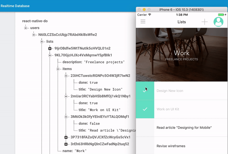 React Native Do with Firebase Integration | by William Candillon | Medium