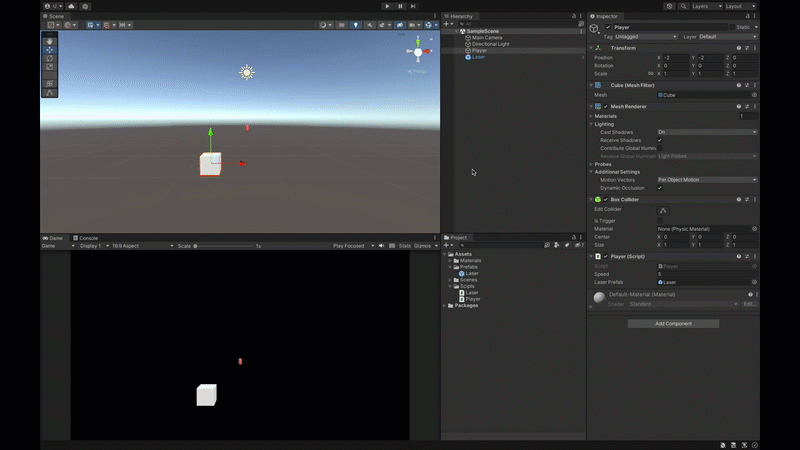 Instantiating and destroying gameObjects in Unity | by Miguel Pacheco ...