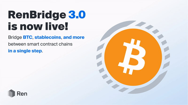 Introducing RenBridge 3.0. We are excited to announce that… | by Ren ...