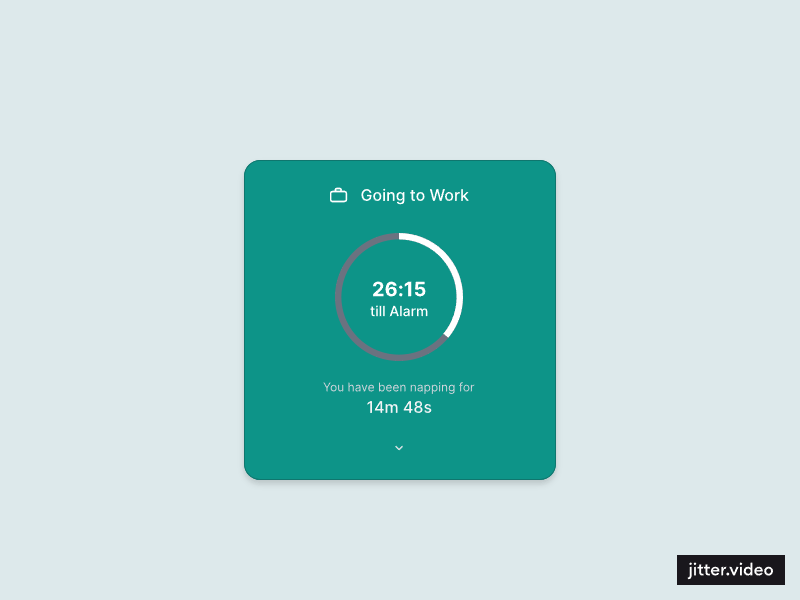 How I created this Smooth Timer UI Animation using Figma and Jitter ...