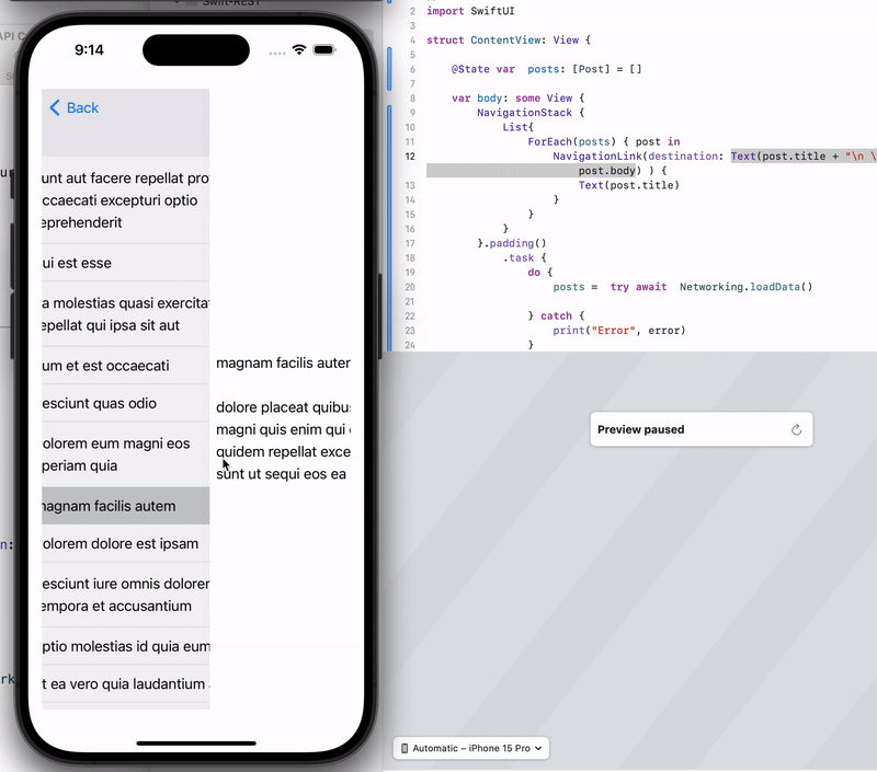 Making Network Calls Using Async And Parsing Json Data By Jakir Hossain Medium 
