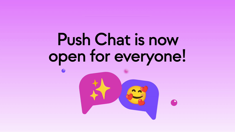 Launching The Future of Web3 Messaging with Push Chat & Push Group Chat ...