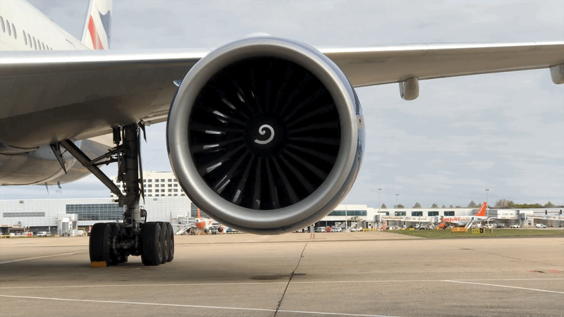The Spirals On Jet Engines. To answer simply, the engine spirals… | by ...