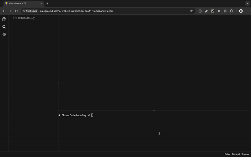 Build A Web Editor Like Codesandbox Using React Nodejs Monaco Xtermjs And Docker Level Up