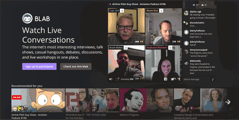 Everybody’s Blab is Different. We want Blab to feel like a place for… | by Brittany Metz | Blab ...