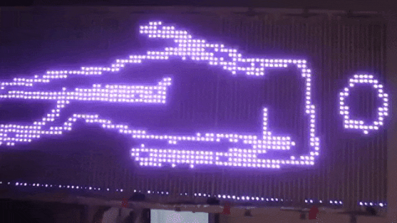 4,000-Pixel Animated LED Mural. Ben Sheffer, now an undergrad at MIT ...