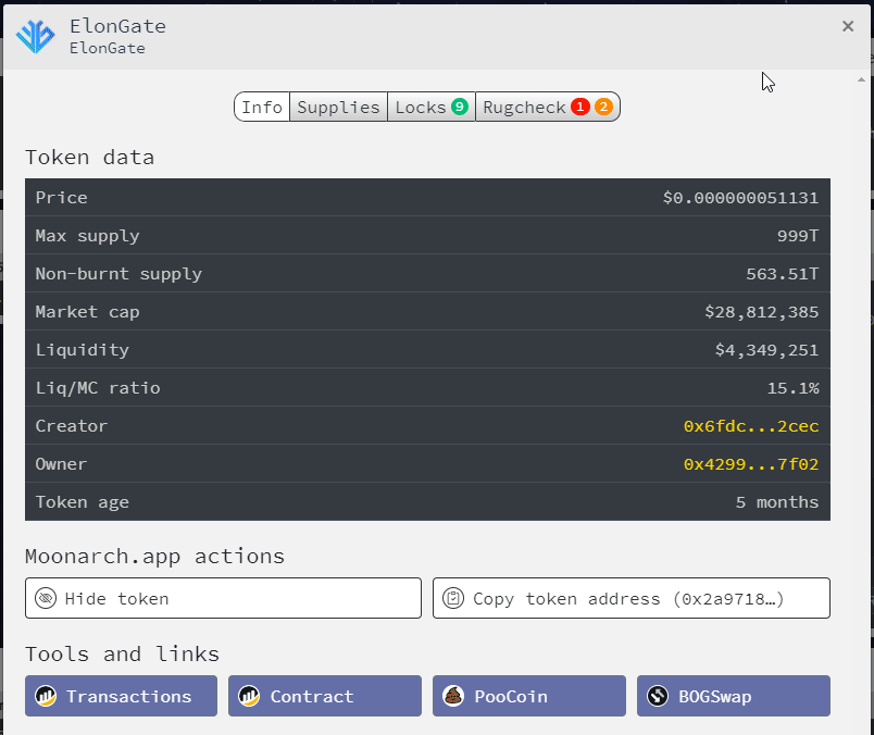 Update v1.2.0: Advanced Token details, dynamic wallet | by Moonarch App ...