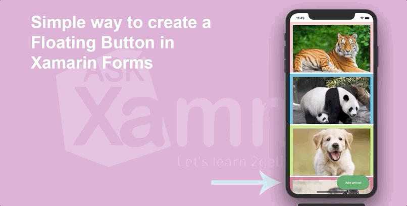 Agregando un botón flotante de manera sencilla en Xamarin Forms | by ...