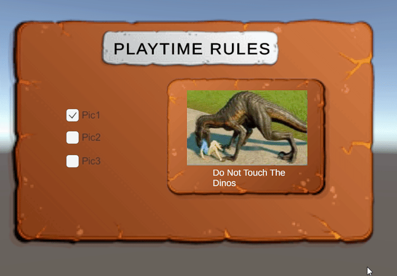 Unity UI: Making a Slide-Show Using Toggle Buttons | by Josh P (Pixel Grim) | Medium