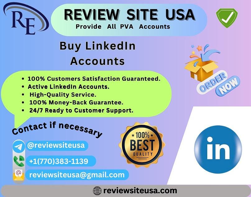 Buy LinkedIn Accounts. When considering the purchase of… | by Wayne ...