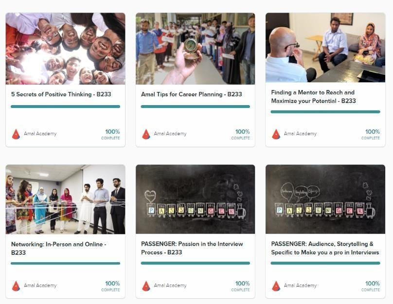 Visualizing your Experience. My journey at AMAL ACADEMY is about to… | by Muhammad Usman | Medium