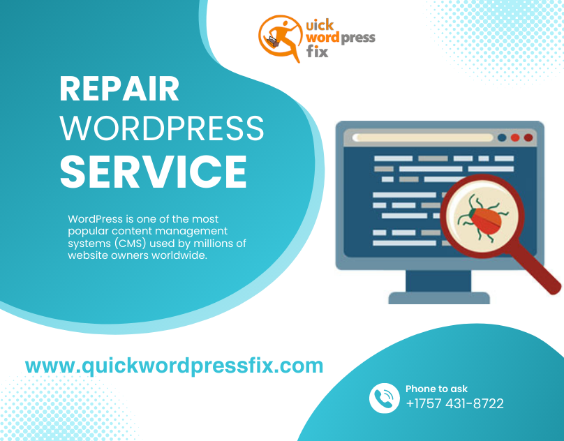 How to Repair Wordpress Site Easily- Quickwordpressfix.com | by Quickwordpressfix | Medium