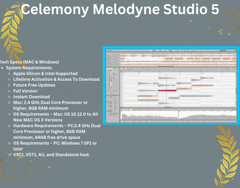 Celemony Melodyne Studio 5 Download windows mac | by Music production / Vst plugins | Sep, 2024 ...