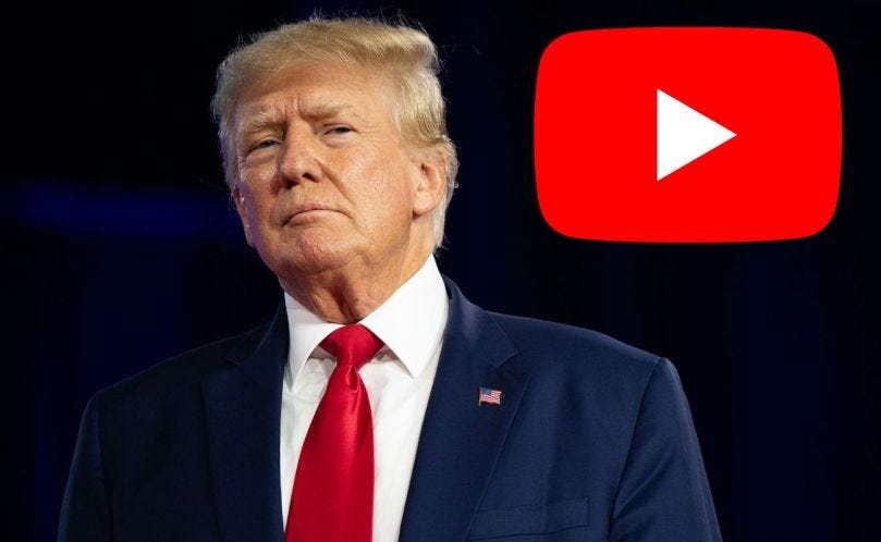 Donald Trump’s channel is restored on YouTube. | Knocks International ...