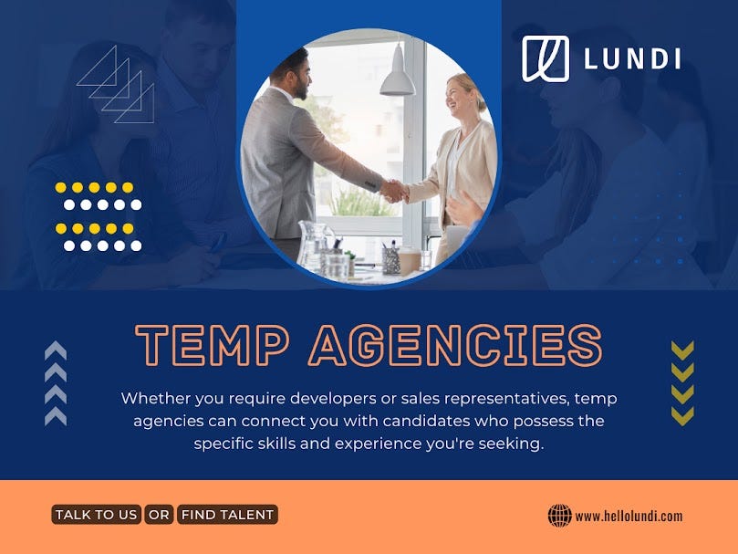 Temp Services. Temporary Staffing Solutions: Meeting… | by Lundi | Apr ...