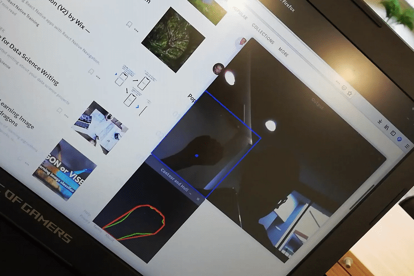 Real-time Finger Detection. Introduction | by Chin Huan Tan | Becoming ...