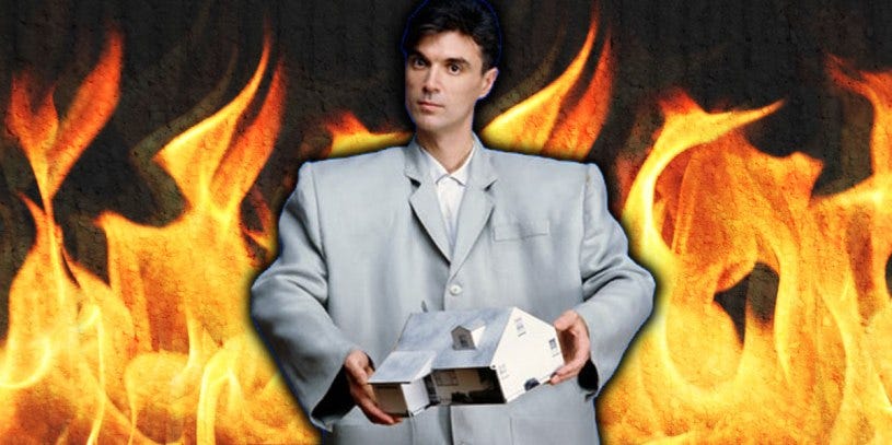 Talking Heads - Burning down the house (燒掉房子吧) | Medium