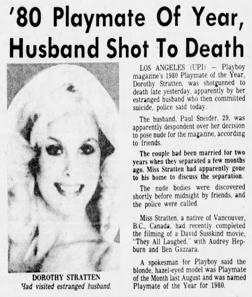 The Murder of a Playboy Bunny: The Rise and Fall of Dorothy Stratten ...