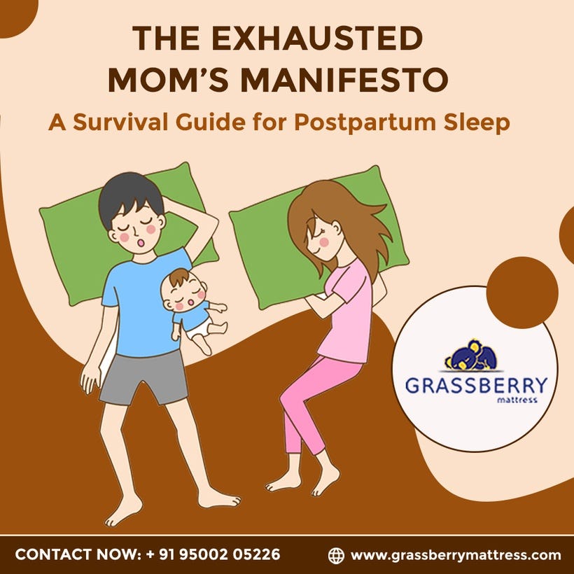 A Postpartum Sleep Survival Guide: The Exhausted Mom’s Manifesto | by ...