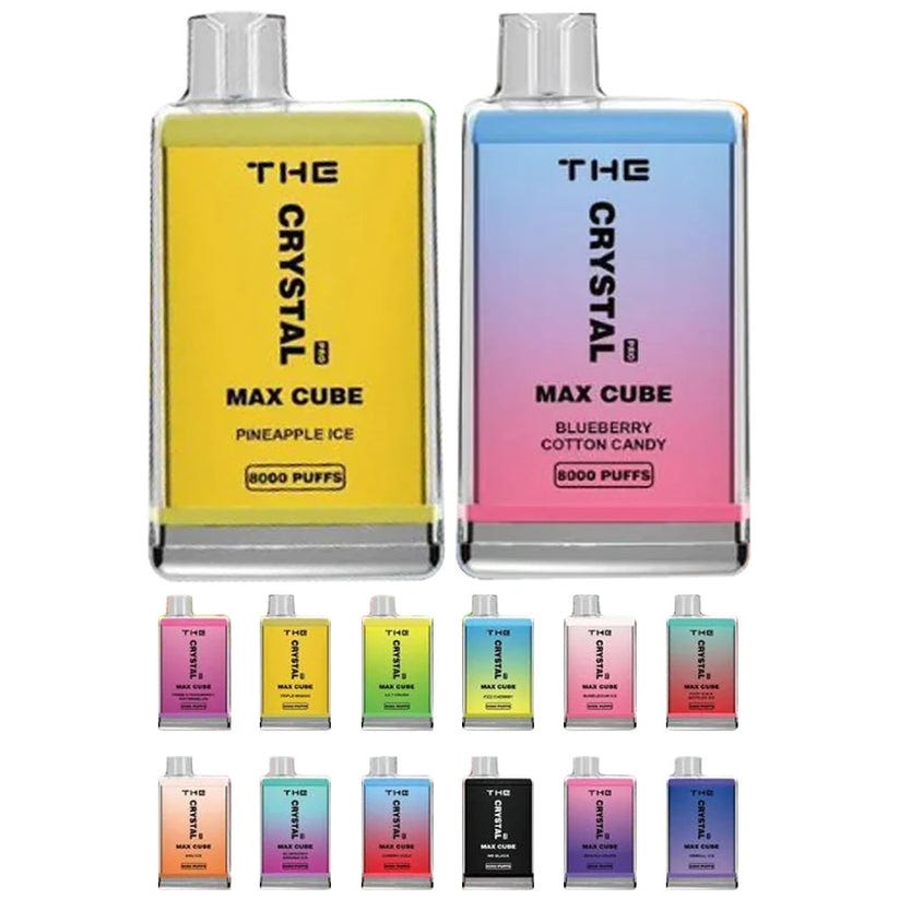 Crystal Pro Max Cube 8000 Disposable Vape: Unveiling the Next-Level ...
