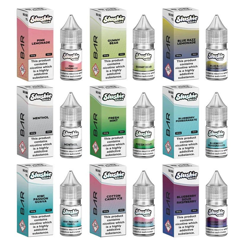 Bar Salts Unveiled: Elevate Your Vaping Experience with Slushie Nic’s ...
