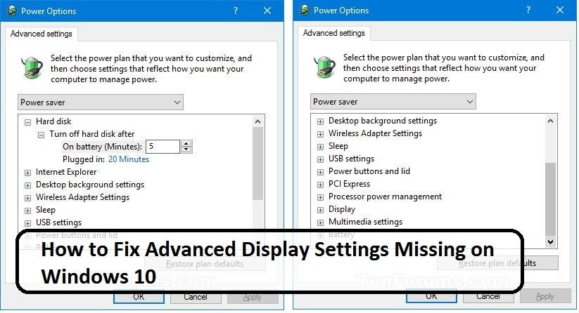 How to Fix Advanced Display Settings Missing on Windows 10? | by ...