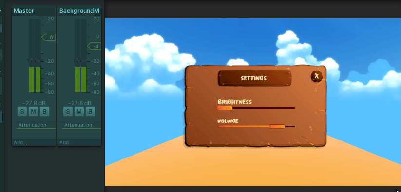 User Interface in Unity-Settings Menu | by Kenny McLachlan | Dev Genius