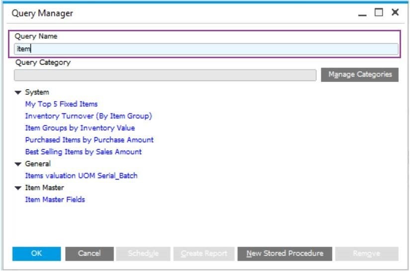 Query Manager in SAP Business One | by MUHAMMAD ZOHAIB | Medium